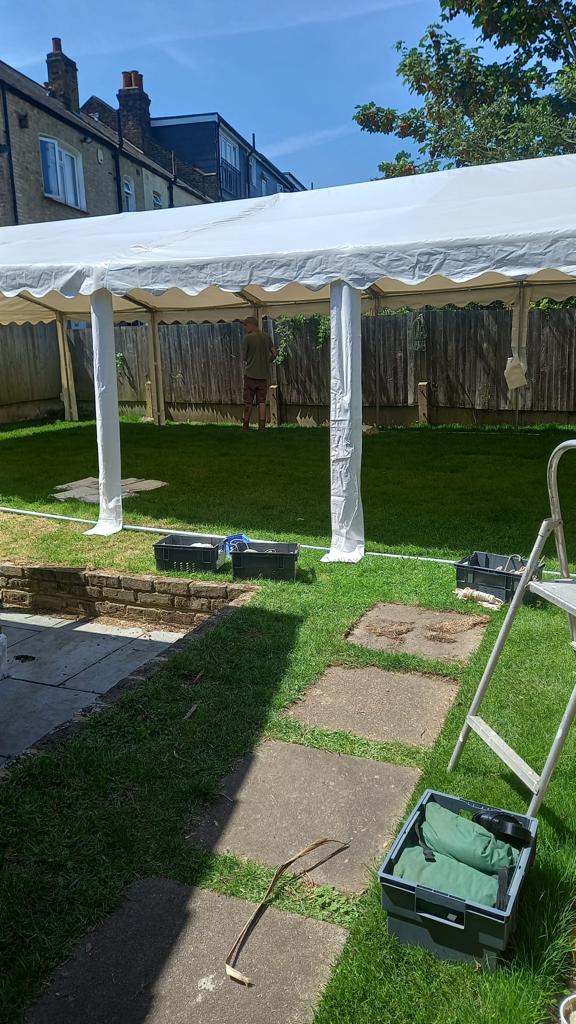 Marquee 10M x 5M (Seats up to 60) – Bedecked Hire